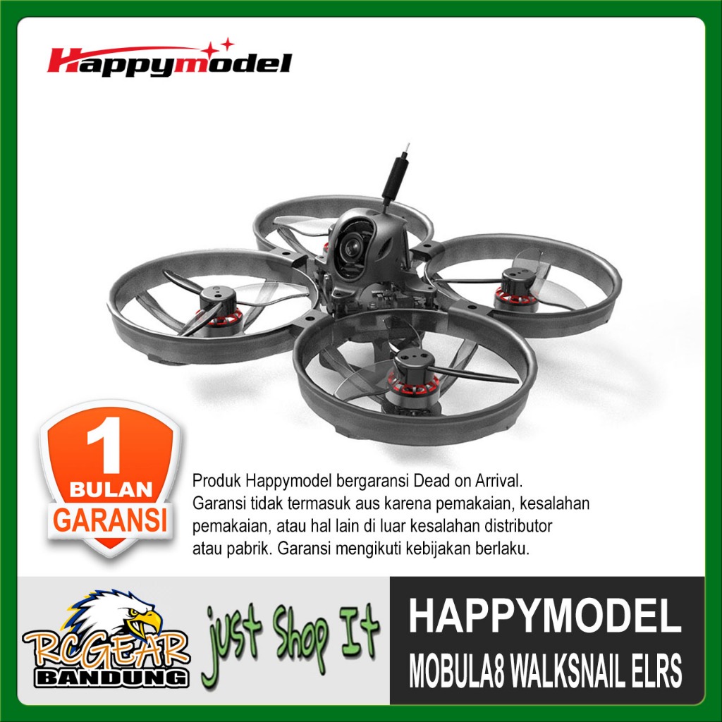 Jual Happymodel Mobula8 1-2S 85mm HD with Walksnail Avatar HD Lite ELRS ...
