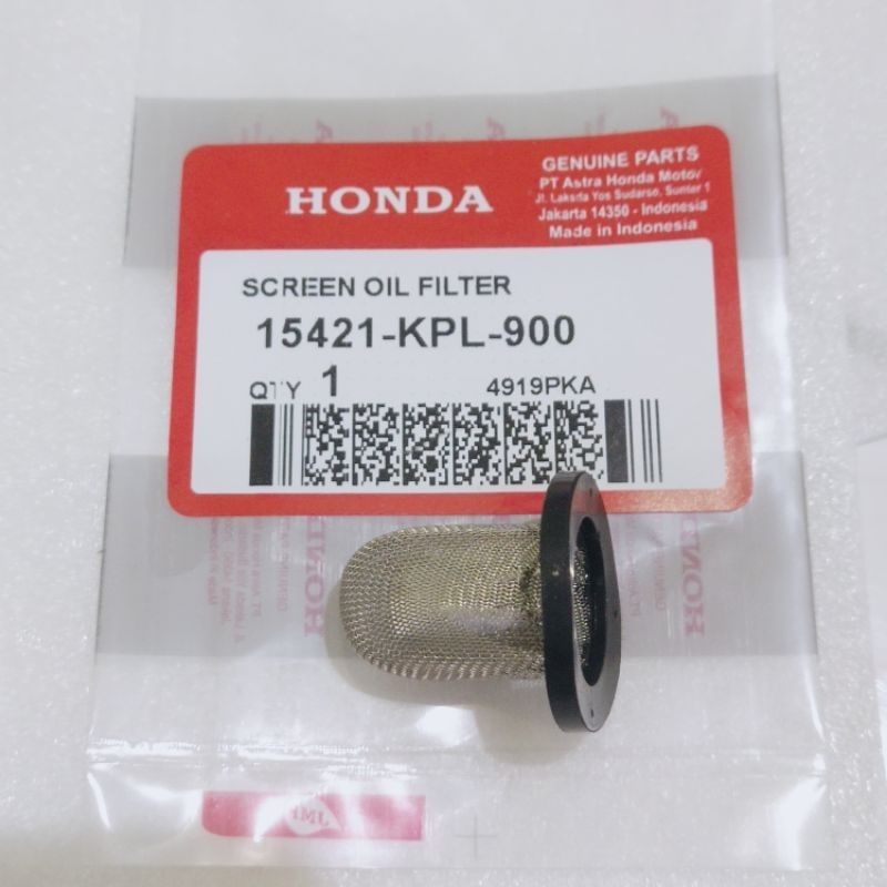 Jual Saringan filter oli kpl mesin bawah screen oil tube drain beat ...