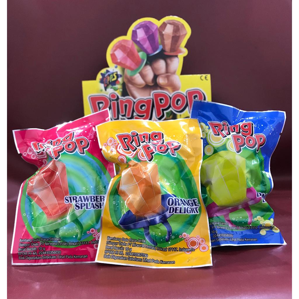 Jual Ring Pop Candy 10G - Permen Rasa Buah-Buahan | Shopee Indonesia