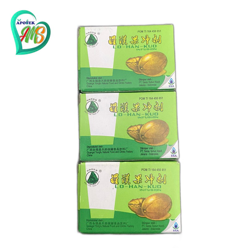 Jual LO HAN KUO INFUSION PER PCS | Meredakan Panas Dalam dan Batuk ...