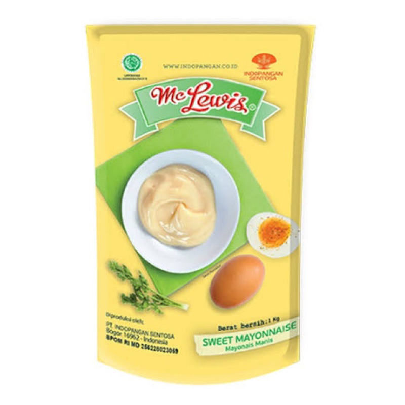 Jual MC LEWIS SWEET MAYONAISE 1KG & 250 GRAM | Shopee Indonesia