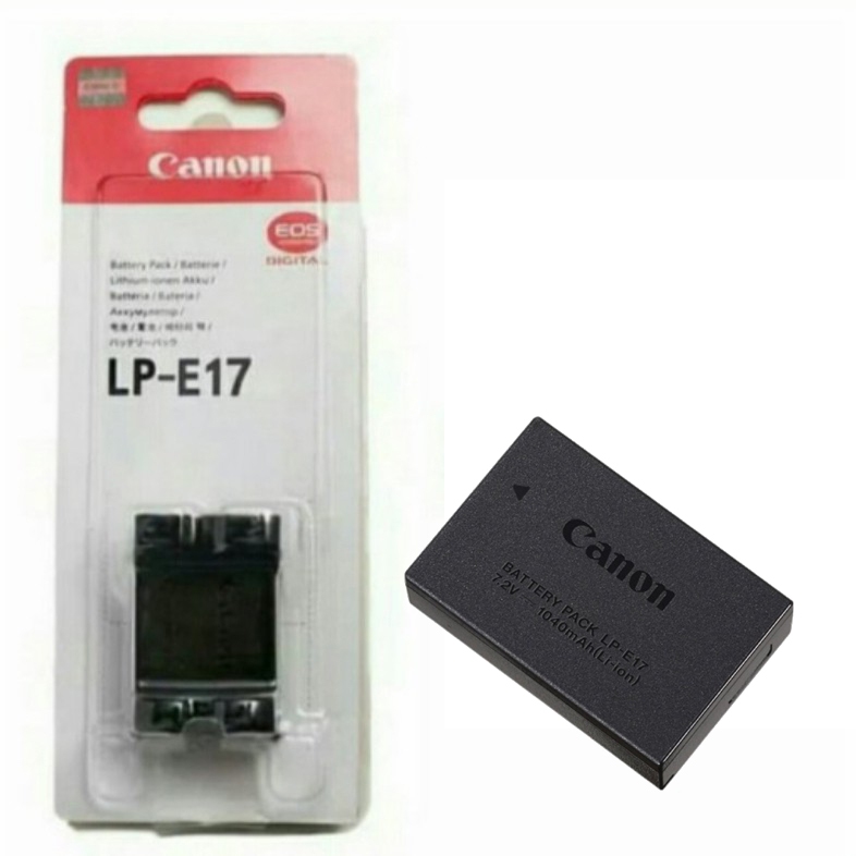 Jual Baterai LP-E17 Battery Charger LC-E17 for EOS M3 M5 M6 77D 200D 250d 750D 760D | Shopee ...