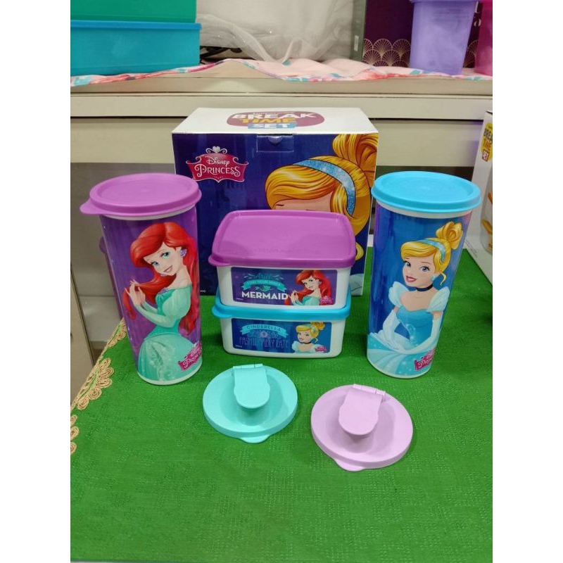 Jual Frozen set tupperware (1 set dapet tempat makan 1 tempat minum 1 ...