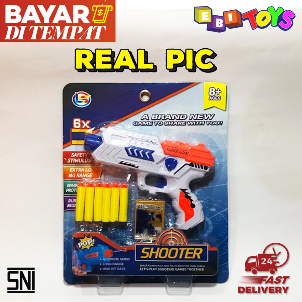 Jual MAINAN PISTOL BUSA PISTOL PELURU BUSA PISTOL PELURU KARET MURAH ...