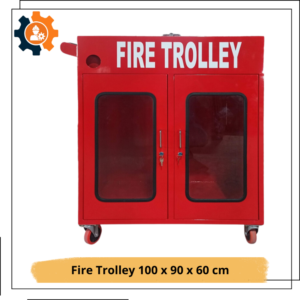 Jual Fire Trolley - Troli APAR - Trolley APAR | Shopee Indonesia