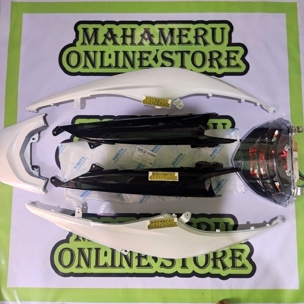 Jual COVER BODY YAMAHA MIO SOUL GT PUTIH 2012 - 2014 / COVER SOUL GT ...