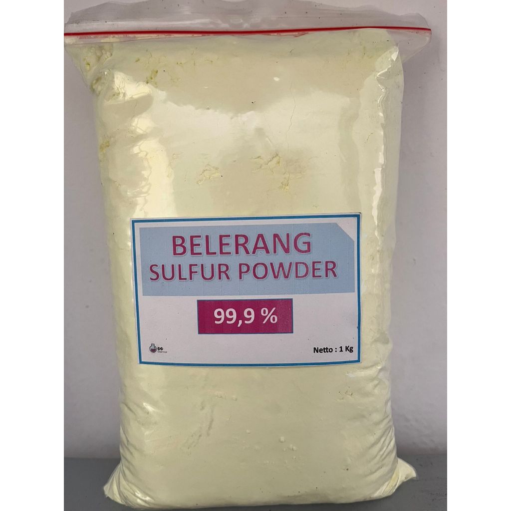 Jual Belerang Bubuk / Sulfur Powder / Belerang Sulfur Kemasan 1 kg ...