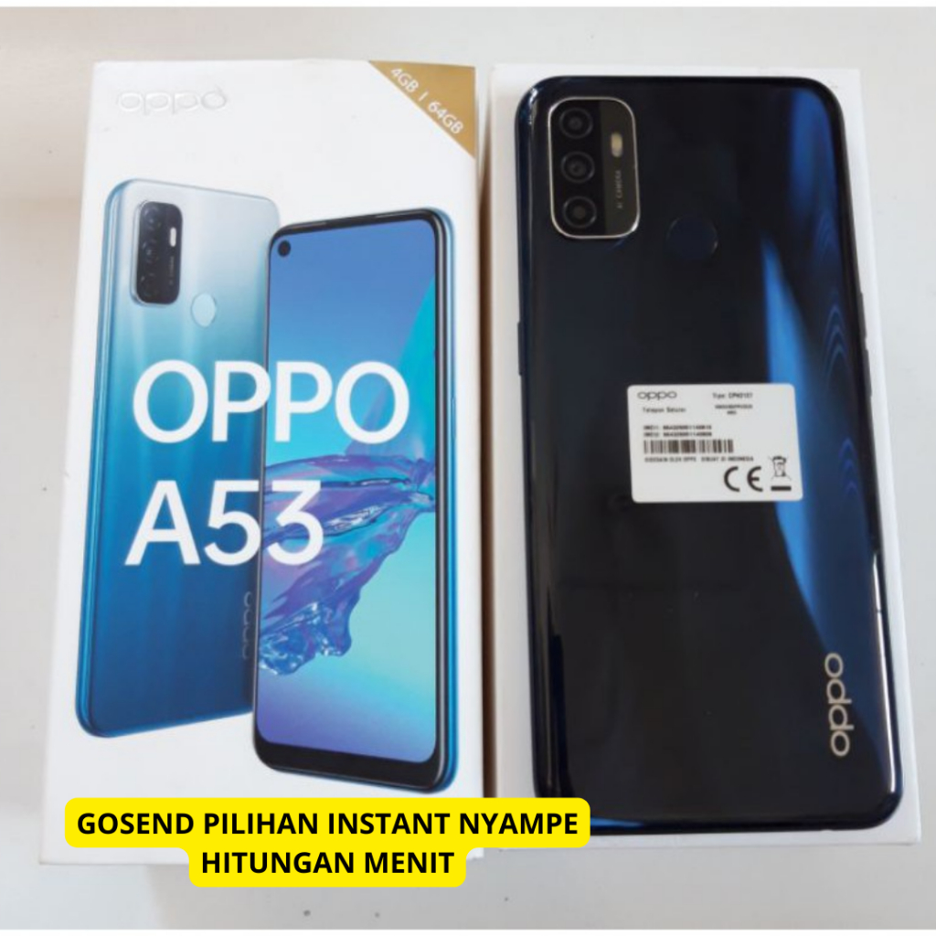 Jual OPPO A53 RAM 4/64GB SECOND ORIGINAL IMEI TERDAFTAR DI OPPO RESMI ...