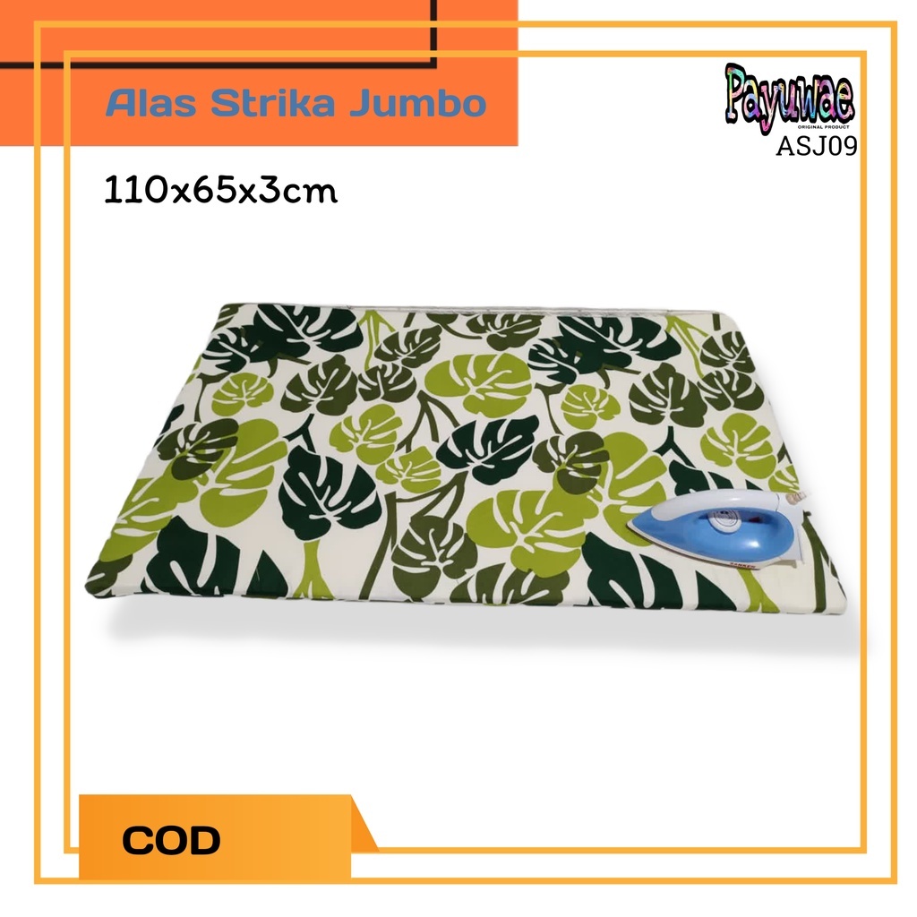 Jual Alas Setrika Busa Jumbo Asli Royal Foam Kain Polyester Tebal Anti ...