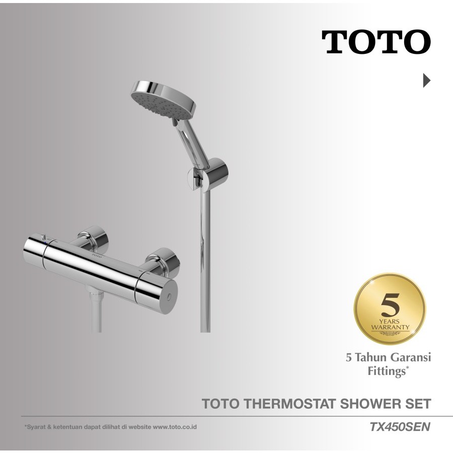 Jual TOTO Hand Shower Set TX450SEN | Shower - Shower Mandi - Shower Set ...