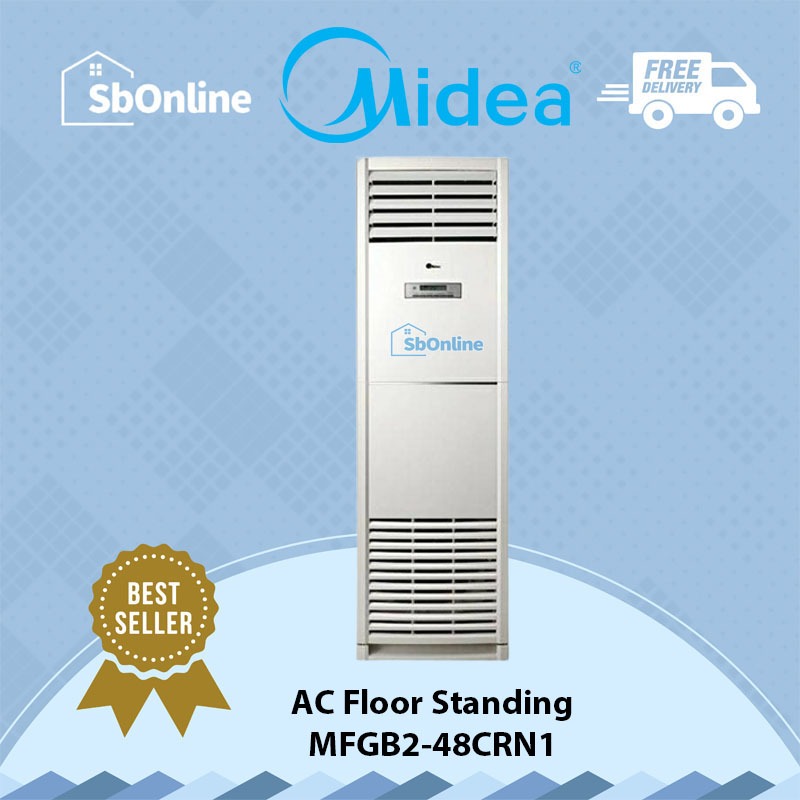 Jual AC Floor Standing Midea 5PK MFGB2-48CRN1 | Shopee Indonesia
