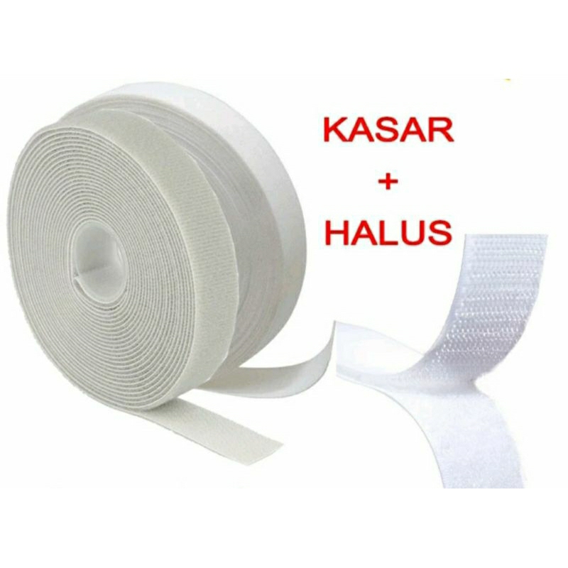 Jual Velcro 2cm perekat sepasang ( kasar-halus ) | Shopee Indonesia