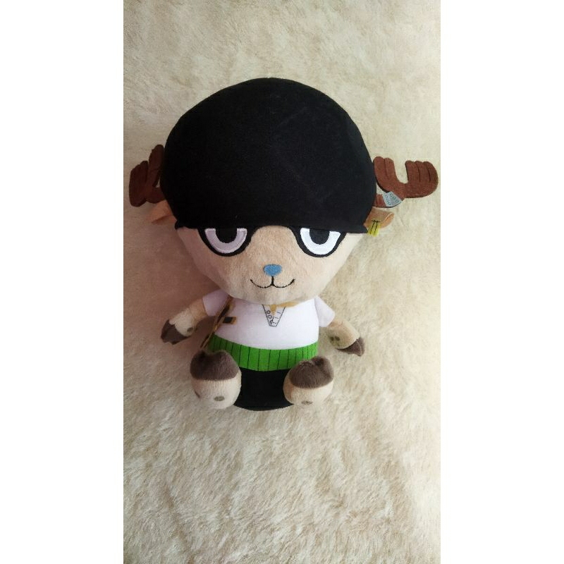 Jual Boneka Plush Doll Chopper One Piece Costum Roronoa Zoro (Rare ...