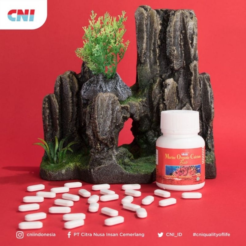 Jual Marine Organic Calcium Forto 30 tablet/ botol ( @ 400mg calc ...