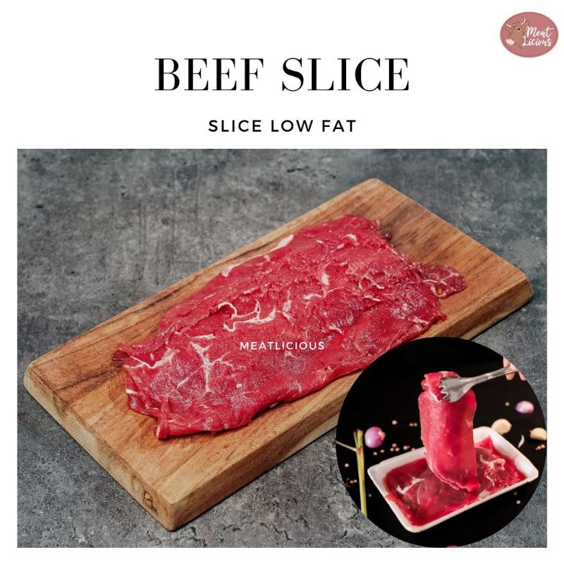 Jual BEEF SLICE low fat 250gr & 1kg (daging sapi slice) | Shopee Indonesia