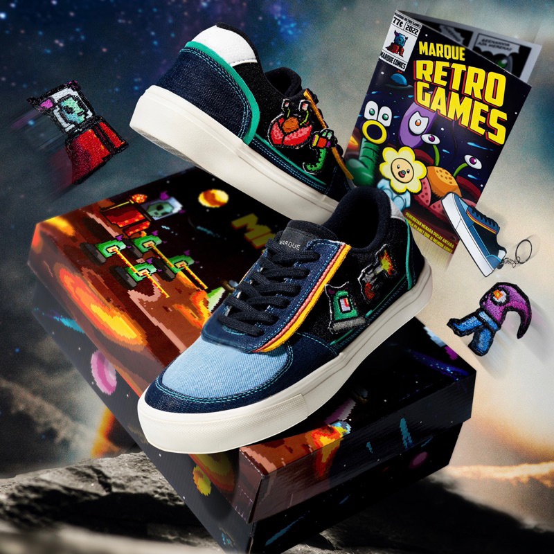 Jual MARQUE RETRO GAMES vol 2.0 - Sepatu dengan Konsep Outer Space ...