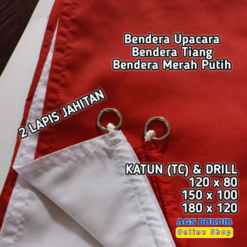 Jual PROMO!!! DRILL KATUN TC bendera merah putih bendera tiang upacara ...
