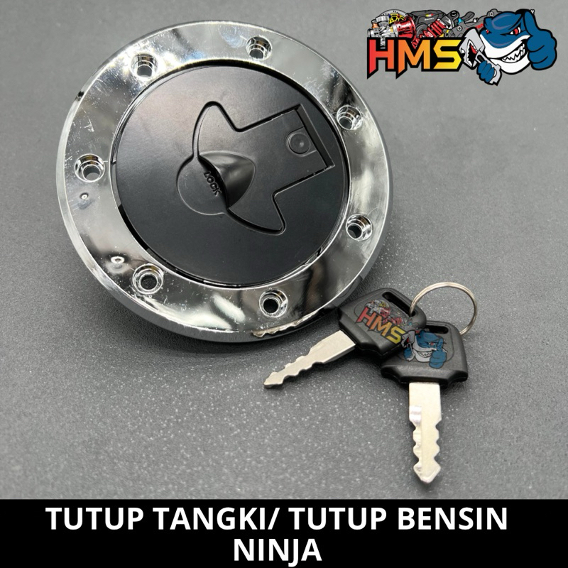 Jual Tutup Tangki Ninja RR Ninja R + KUNCI PNP TINGGAL PASANG | Shopee Indonesia