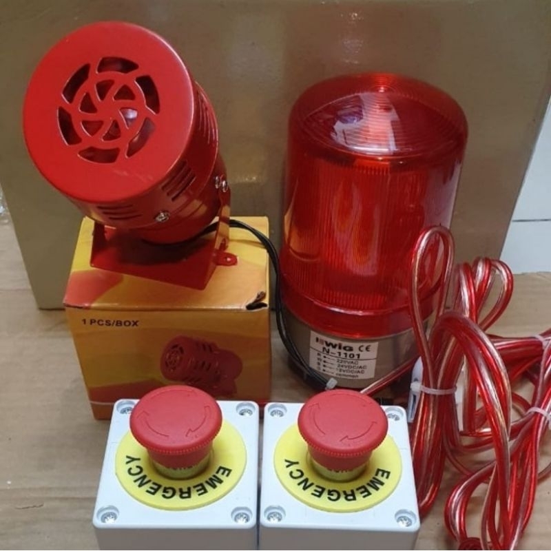 Jual Sirene fire Alarm Emergency Peresmian Gedung kantor sekolah Fire ...