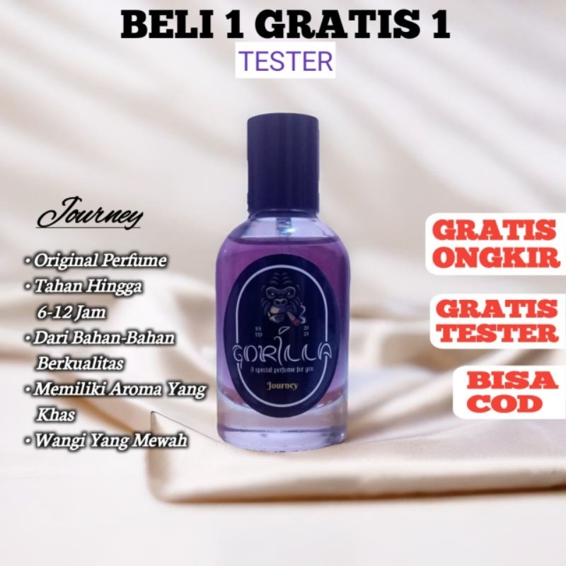 Jual Parfum Viral Pria Pemikat Pasangan Original Gorilla Perfume Tahan ...