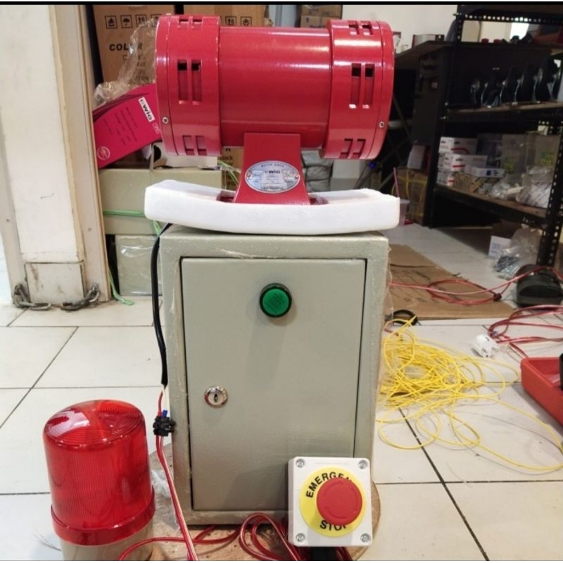 Jual Sirene Emergency Fire Alarm Peringatan/Peresmian Alarm Darurat ...