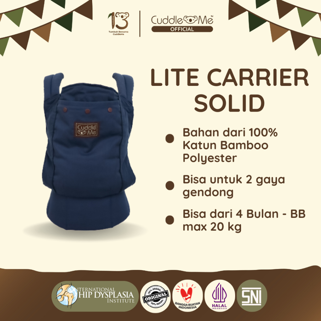Jual Gendongan Anak Bayi Baby di Depan Belakang SSC CuddleMe LITE ...