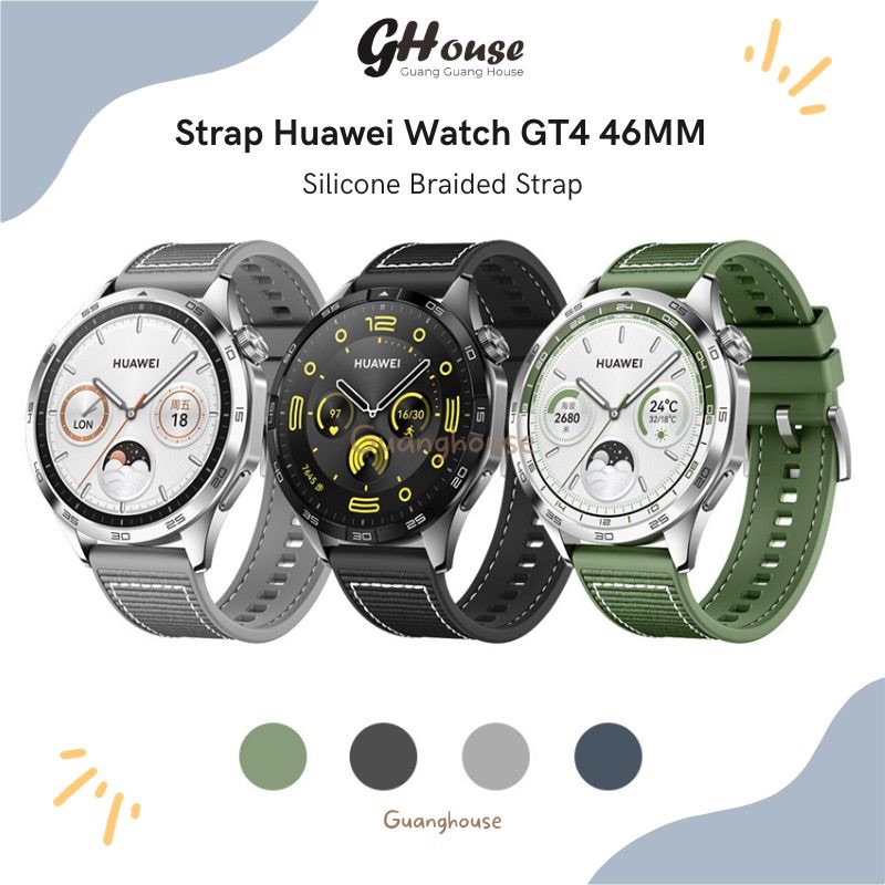 Jual Strap Huawei Watch GT4 46mm Tali Huawei Watch GT 4 46MM Bahan ...