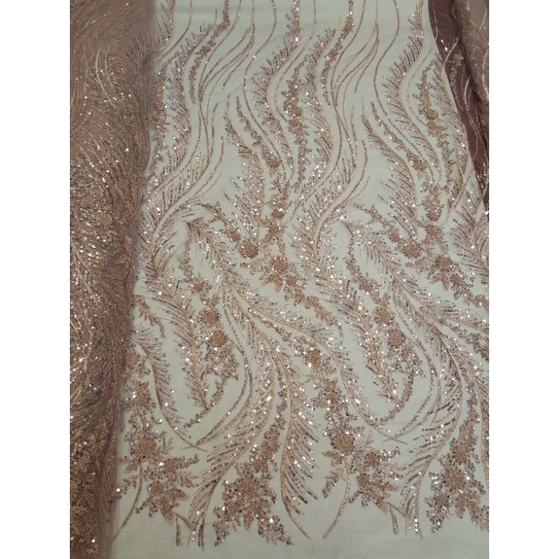 Jual PROMO KAIN TILE FULL PAYET MOTIF AKAR MEKAR TERBARU/KAIN TILE ...