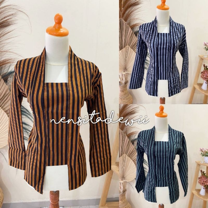 Jual Kebaya Lurik / Baju Jawa Lurik - Katun Standar | Shopee Indonesia