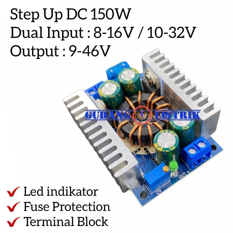 Jual PR15 Module Step Down DC DC 12A 100W Buck Converter Penurun Tegangan | Shopee Indonesia