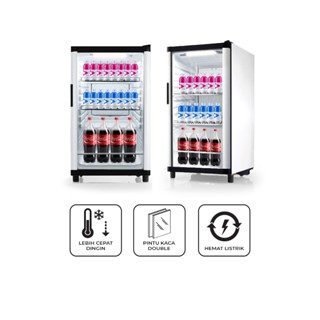 Jual Maspion Lemari Pendingin Showcase 126 Liter USG-126 | Shopee Indonesia
