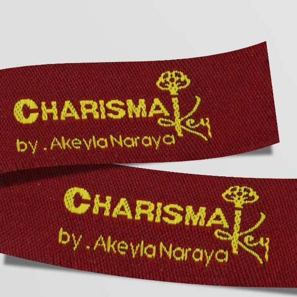 Jual Charisma Label Woven Custom (1000 Lusin) | Shopee Indonesia
