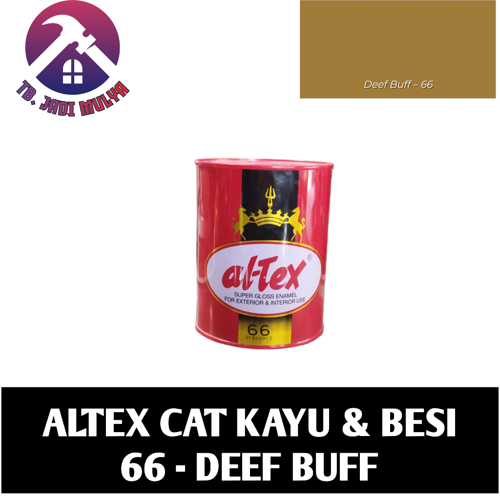 Jual CAT BESI DAN KAYU ALTEX 800GR 66 DEEF BUFF | Shopee Indonesia