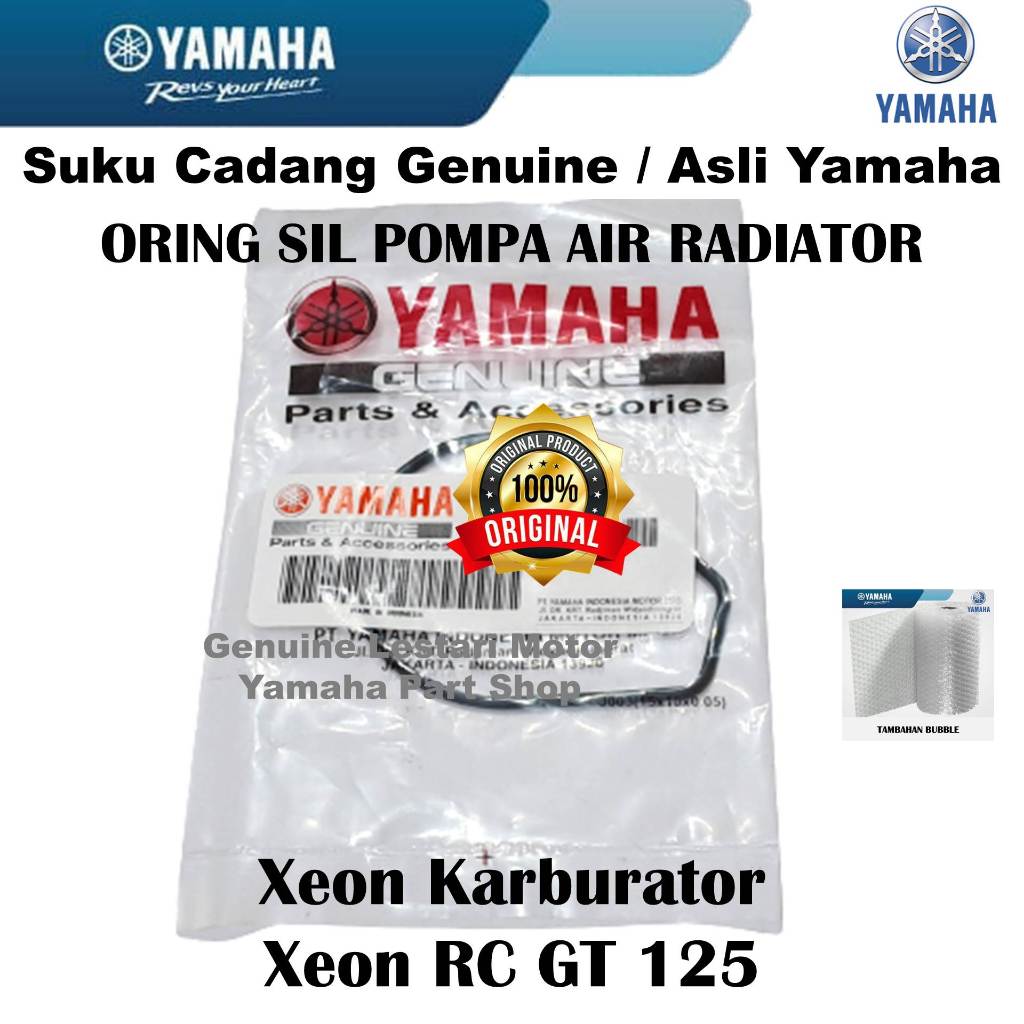 Jual Oring Seal Sil Pompa Air Radiator Xeon Rc Gt 125 Asli Yamaha ...