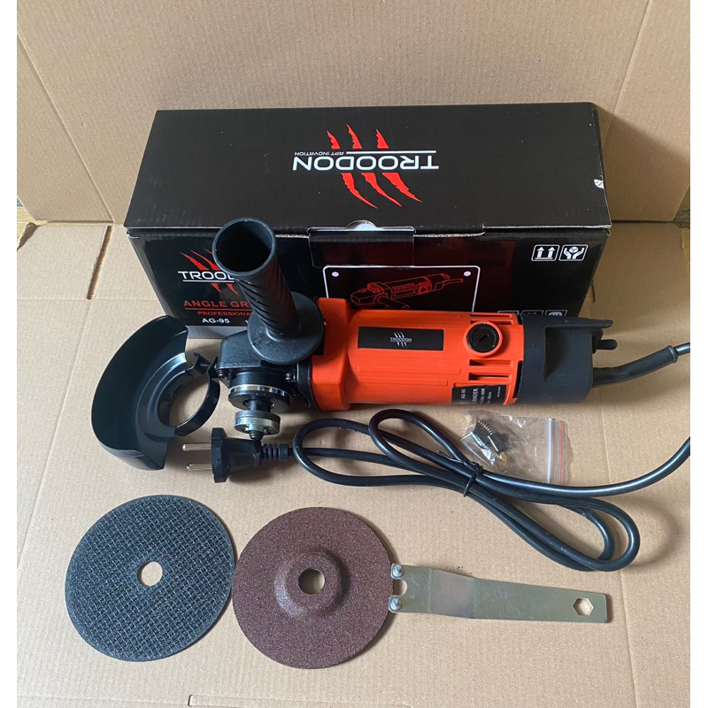 Jual mesin grinda tangan 4 inch gurinda disc grinder / TRODON | Shopee ...