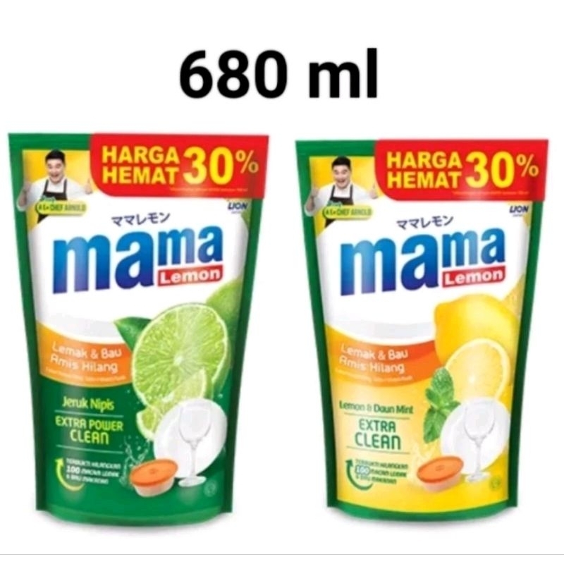 Jual MAMA LEMON Refill 680 ml | Shopee Indonesia