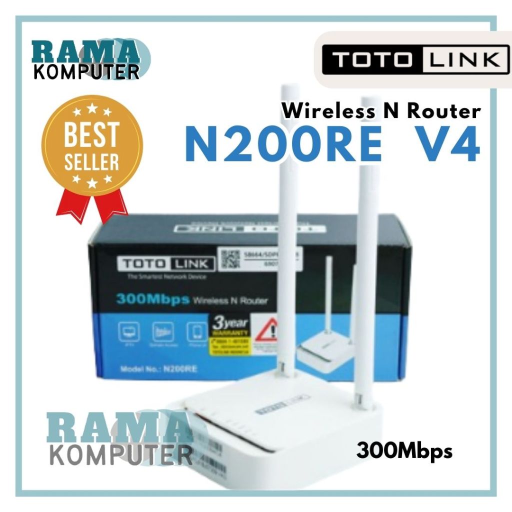Jual TOTOLINK N200RE V4 300MBPS MINI WIRELESS N ROUTER | Shopee Indonesia