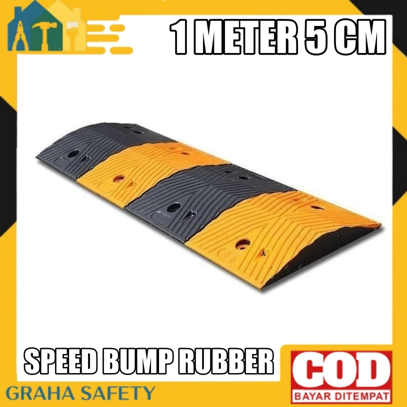 Jual Speed Bump Rubber 1 Meter / Polisi Tidur Karet Berkualitas ...