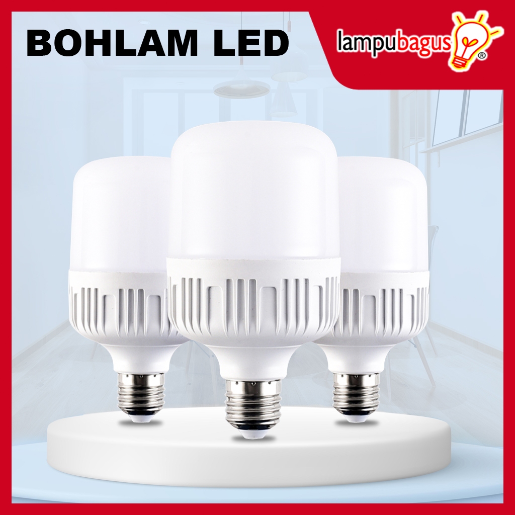 Jual Lampu LED Bulb Bohlam LED Capsule lampu LED Hemat Energy Cahaya Putih | Shopee Indonesia