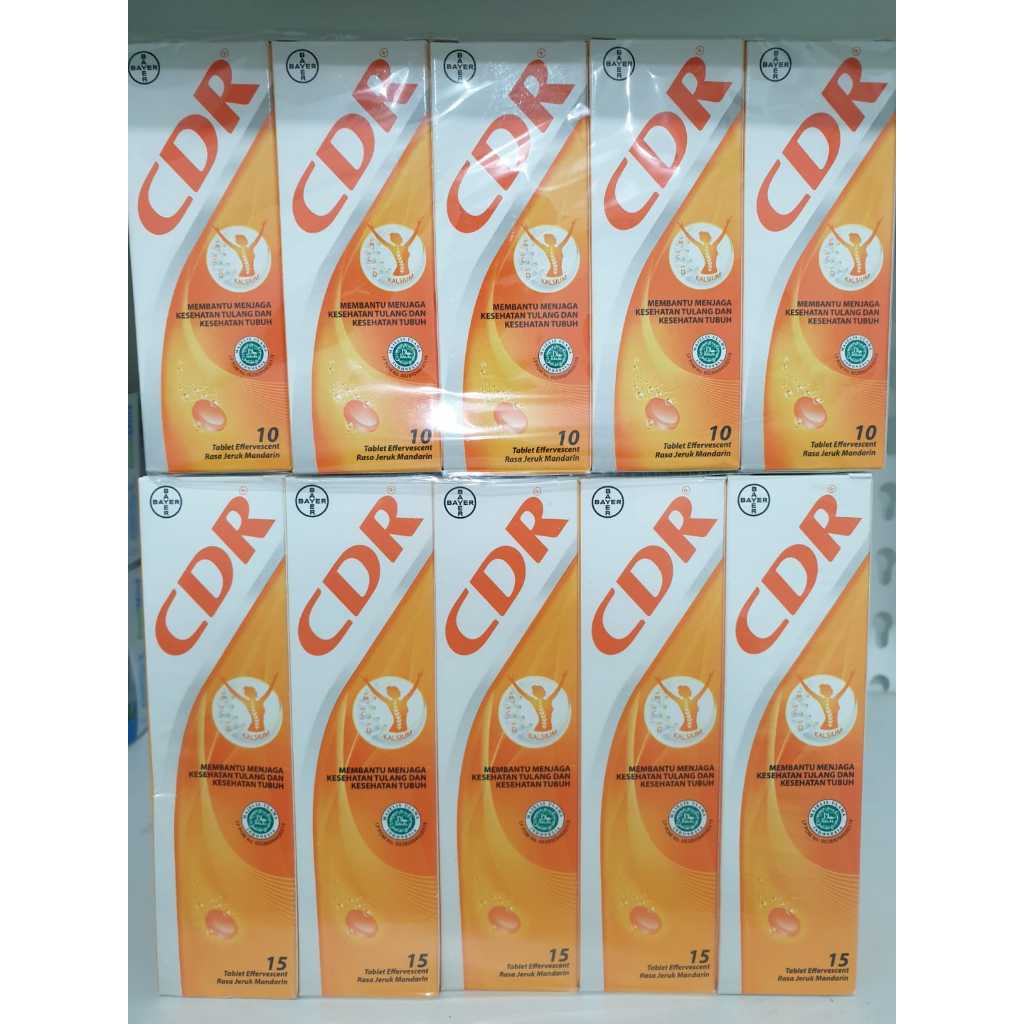 Jual CDR tablet Effervescent membantu menjaga kesehatan tulang dan ...