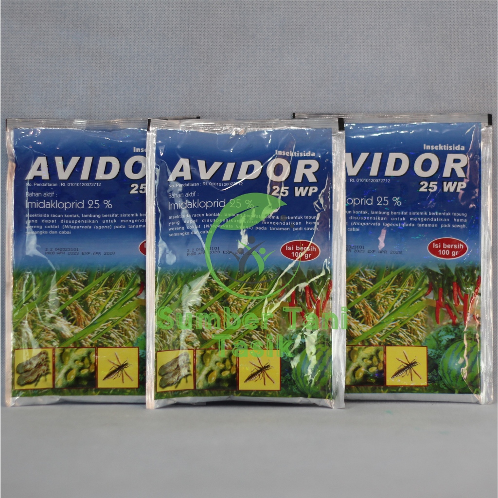 Jual INSEKTISIDA AVIDOR 25 WP - HAMA KUTU PUTIH 100 GRAM - INSEKTISIDA ...