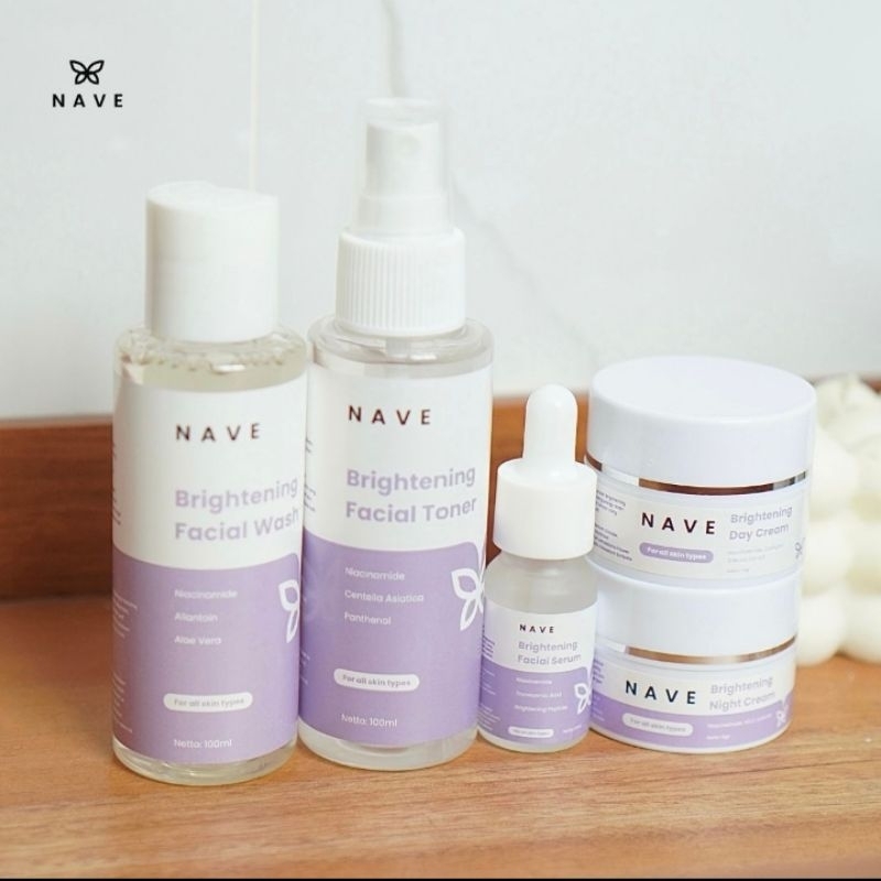 Jual (BPOM) CREAM NAVE 1 GLOWING SET ORIGINAL | Shopee Indonesia