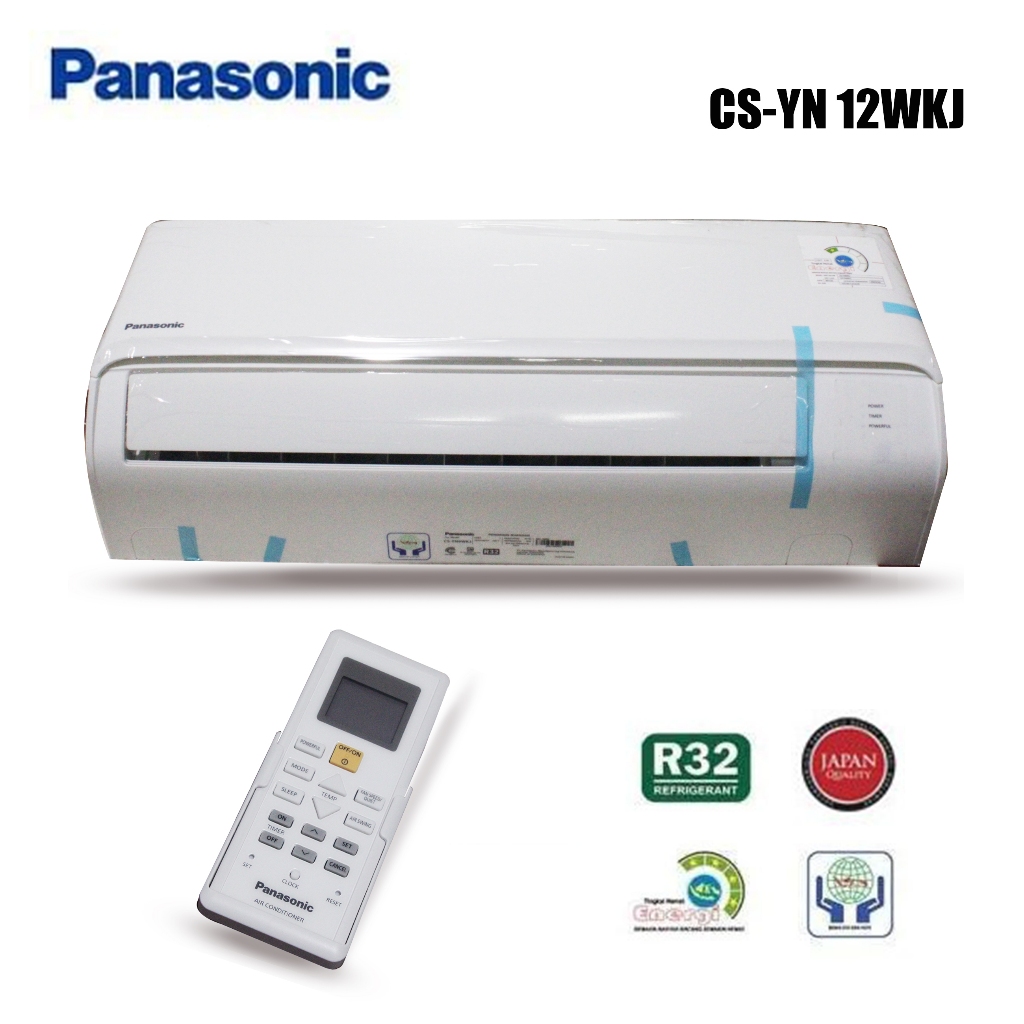 Jual AC Panasonic CS-YN12WKJ AC Split 1,5PK Standard | Shopee Indonesia