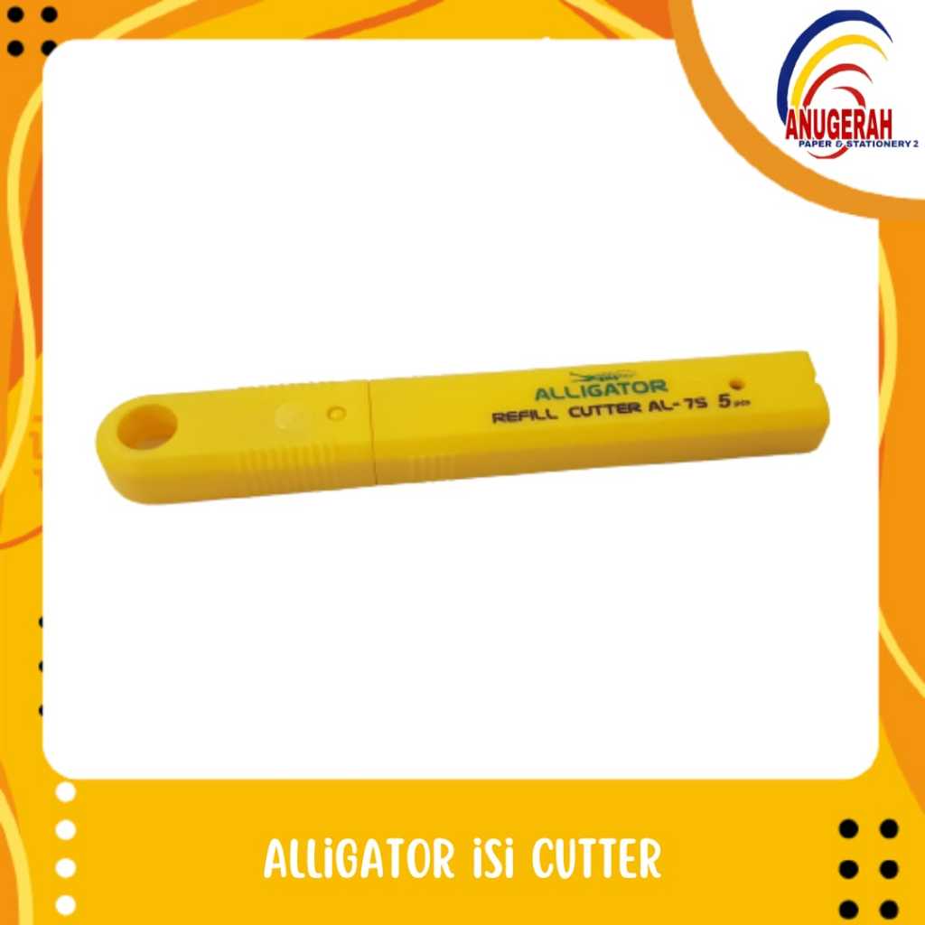 Jual ALLIGATOR 573878 REFIL CUTTER AL 7S (PCS) | Shopee Indonesia