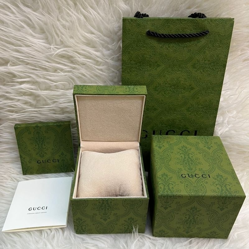 Jual Kotak box jam tangan merk GUCCI watch model Original fullset ...