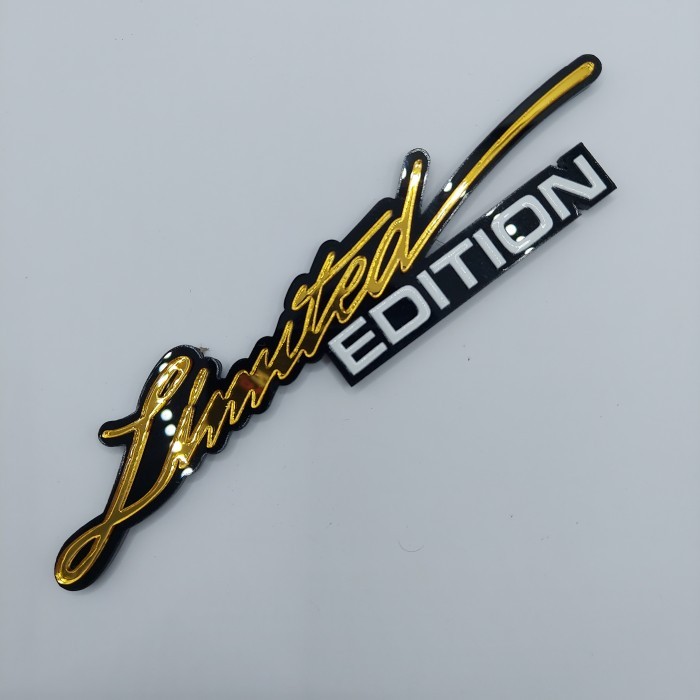 Jual Emblem akrilik sticker acrylic Limited Edition | Shopee Indonesia
