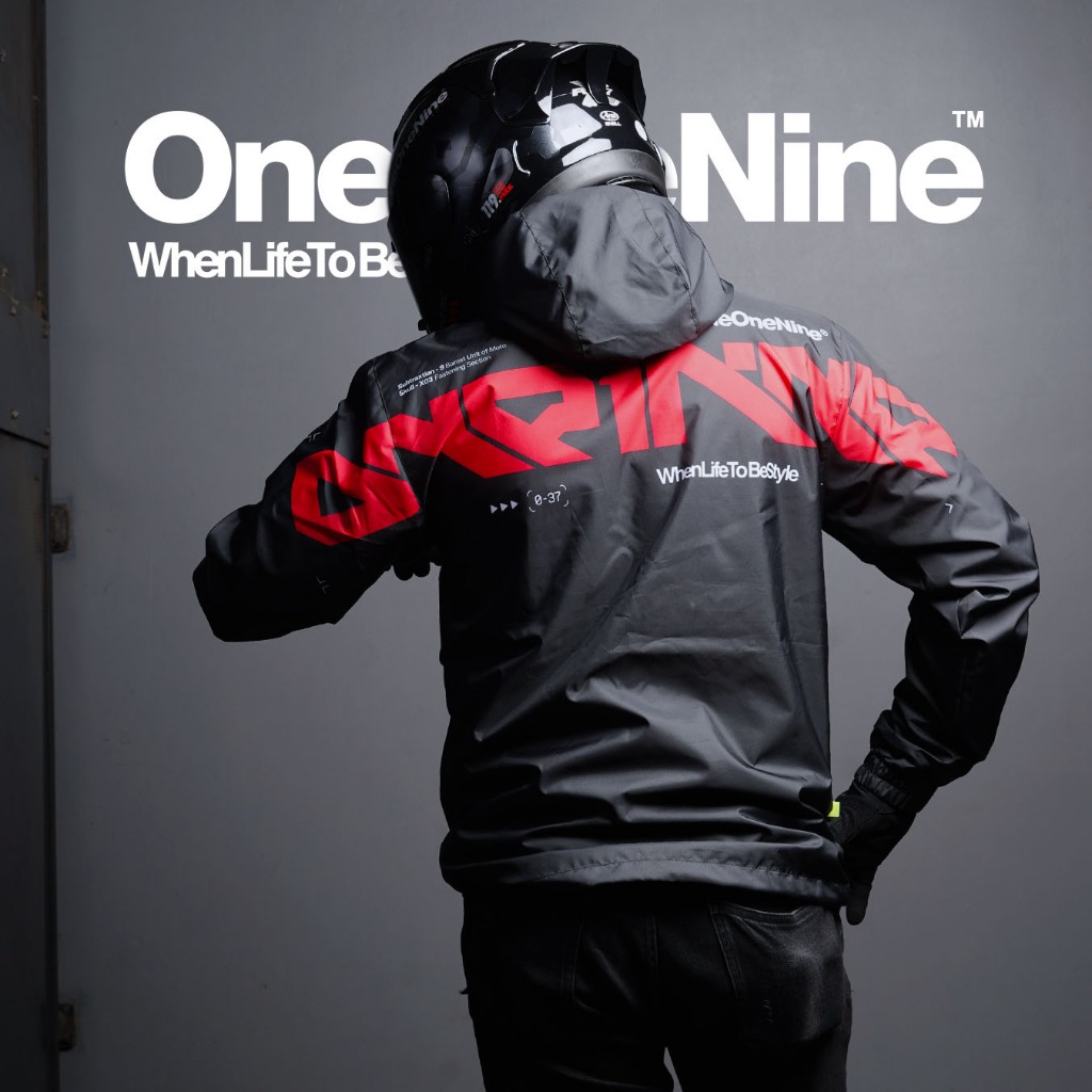 Jual KSR ONEONENINE - JACKET BIG POCKET REX BLACK RED SERIES | Shopee ...