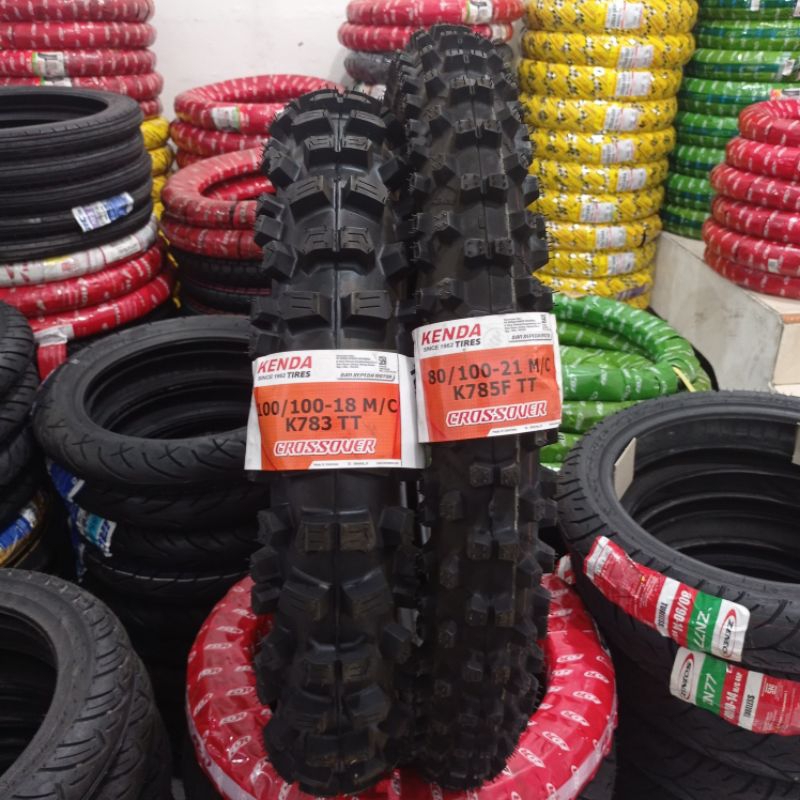 Jual BAN LUAR KENDA CRF KLX 80/100-21, 100/100-18 ORIGINAL 100 ...