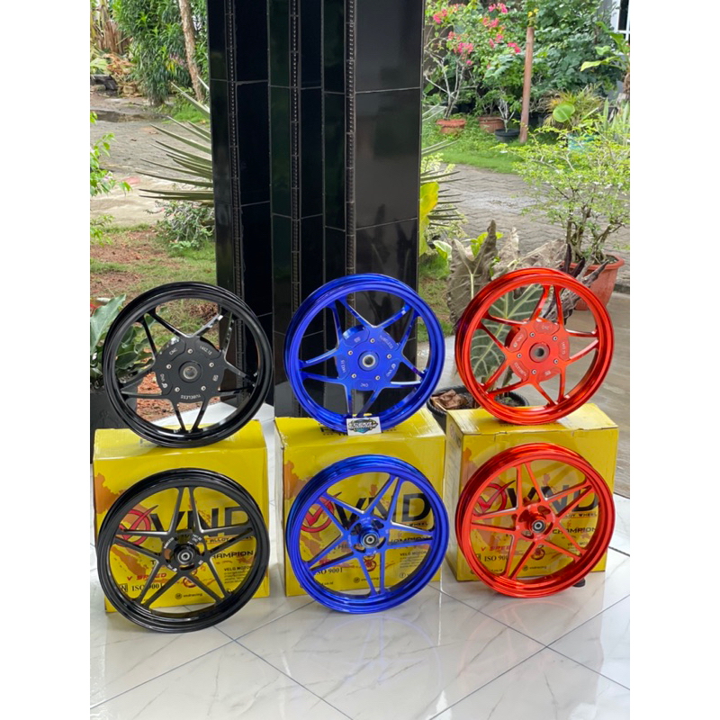 Jual velg racing vnd v speed vspeed gen 2 vario 125/150 scoopy beat fi scoopy mio Mio 110cc/Mio ...