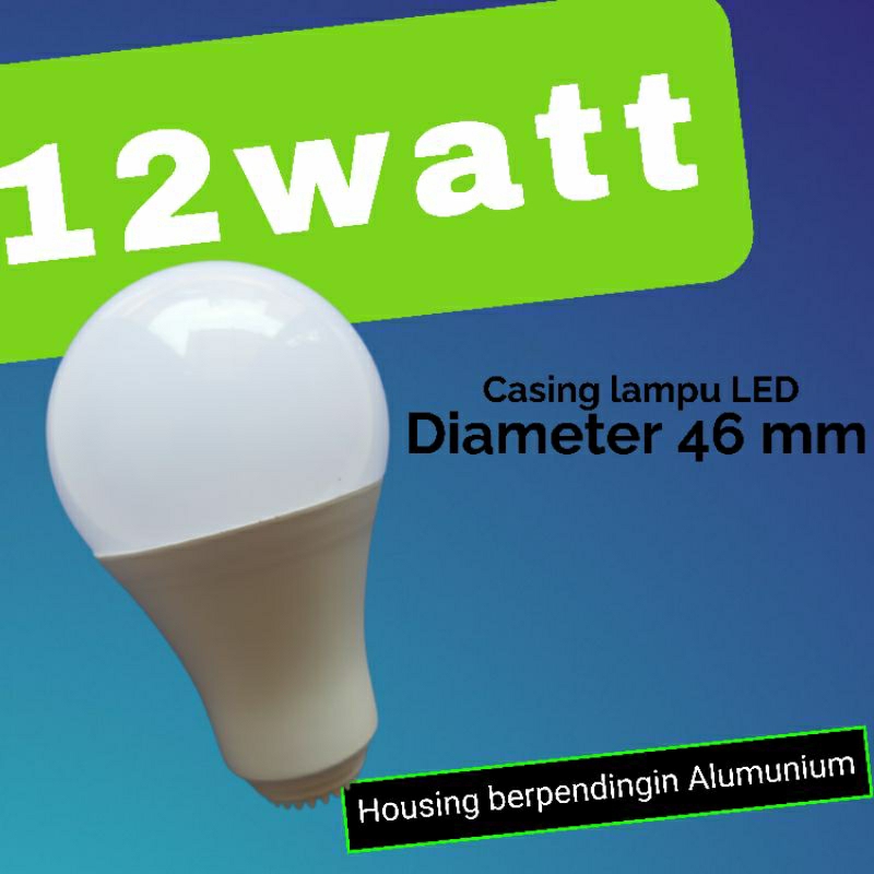 Jual casing lampu led 12w | Shopee Indonesia